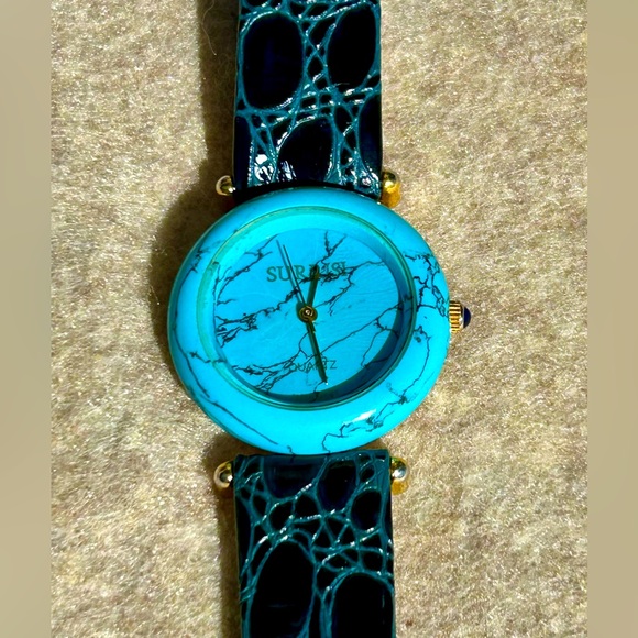 Surrisi | Jewelry | Surrisi Turquoise Watch | Poshmark